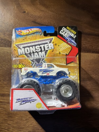 2012 Mattel Hot Wheels Monster Jam Truck RAZIN' KANE with Crushable Car ...