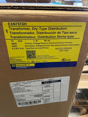Transformers - Square D 75Kva