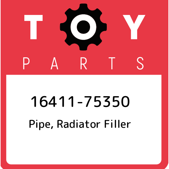 16411-75350 Toyota Pipe, radiator filler 1641175350, New Genuine OEM ...