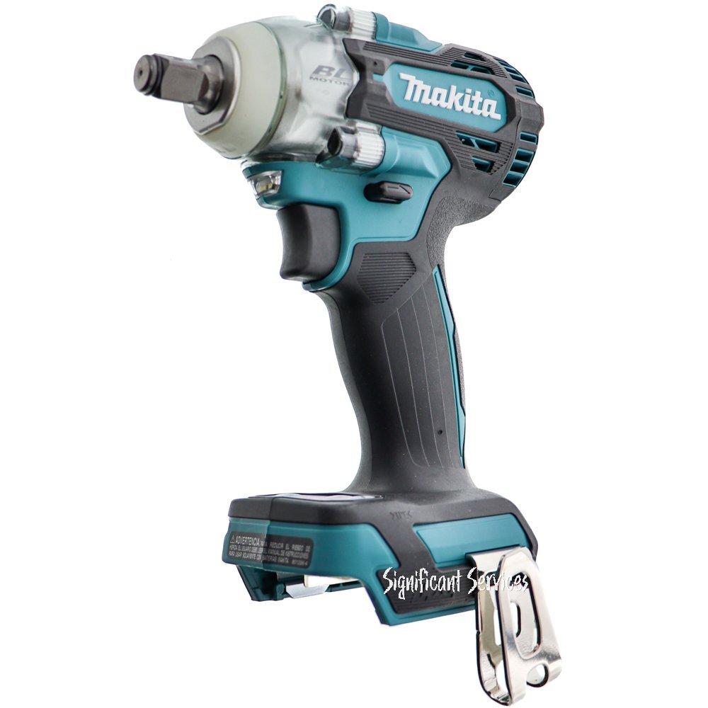 Makita XWT14Z 18V LXT 1/2" Sq. Brushless Cordless Drive Impact Wrench ...