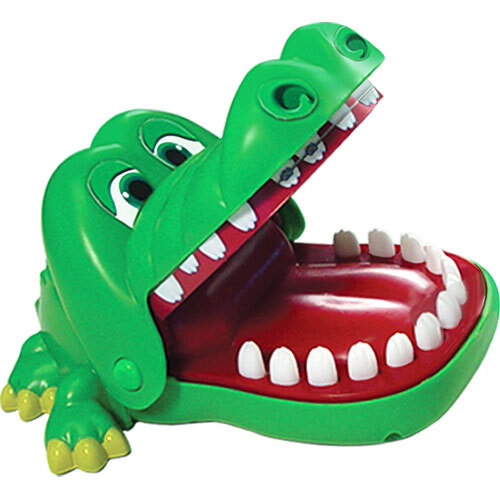 Crocodile Finger Snap Game Funny Biting Hand Dentist Tooth Toy | eBay