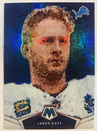 JARED GOFF * 2024 Mosaic Football * MICRO MOSAIC PRIZM * CASE HIT * #MM ...
