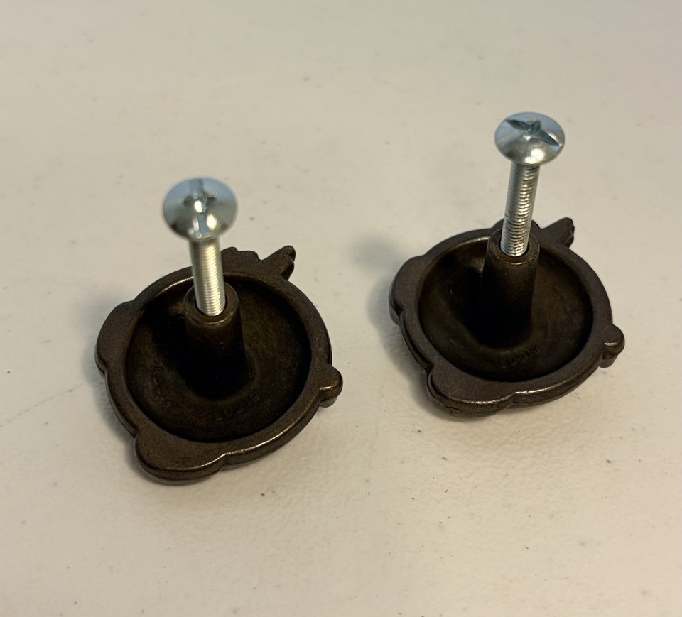 COCA COLA COKE cabinet drawer pull knobs (2) handle metal Brass 1.5” | eBay