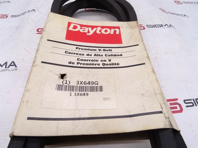 Dayton 3X649G V Belt B97 / 21/32 X 100" for sale online | eBay