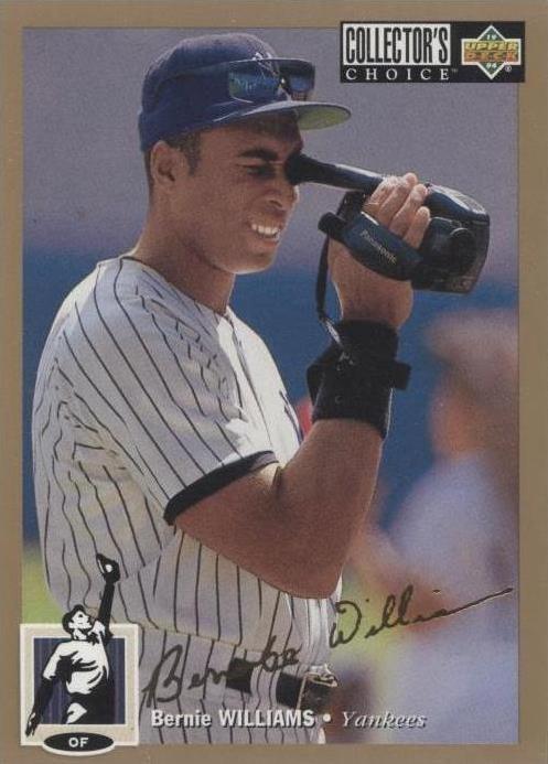 1994 Upper Deck Collector's Choice - Bernie Williams #298 Gold Foil ...