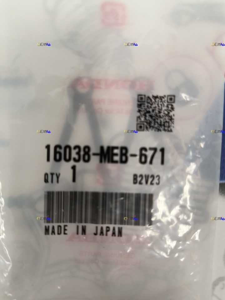 Honda OEM Carburetor Carb Fuel Inlet Joint CRF450 TRX450R TRX450ER KX ...