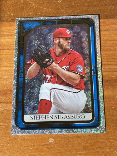 2021 Topps Gallery Blue Pattern /50 Stephen Strasburg Free Shipping | eBay