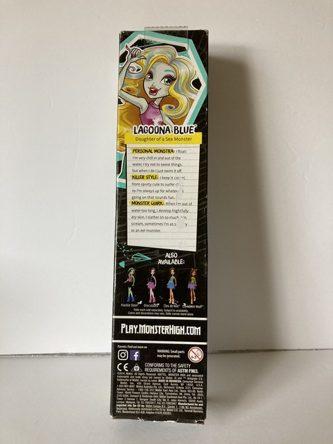 Mattel 2016 Monster High Skullette Lagoona Blue Doll for sale online | eBay
