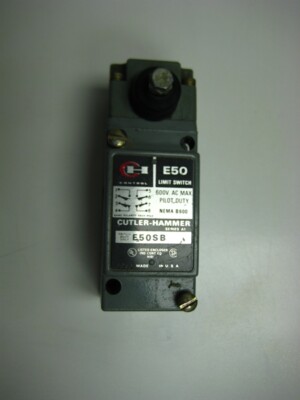 E50SB CUTLER-HAMMER LIMIT SWITCH,USED | eBay