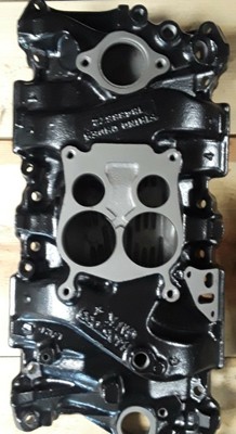 Marine OMC Mercruiser SBC 12 Bolt Intake manifold 14057055 5.0 5.7 350 ...