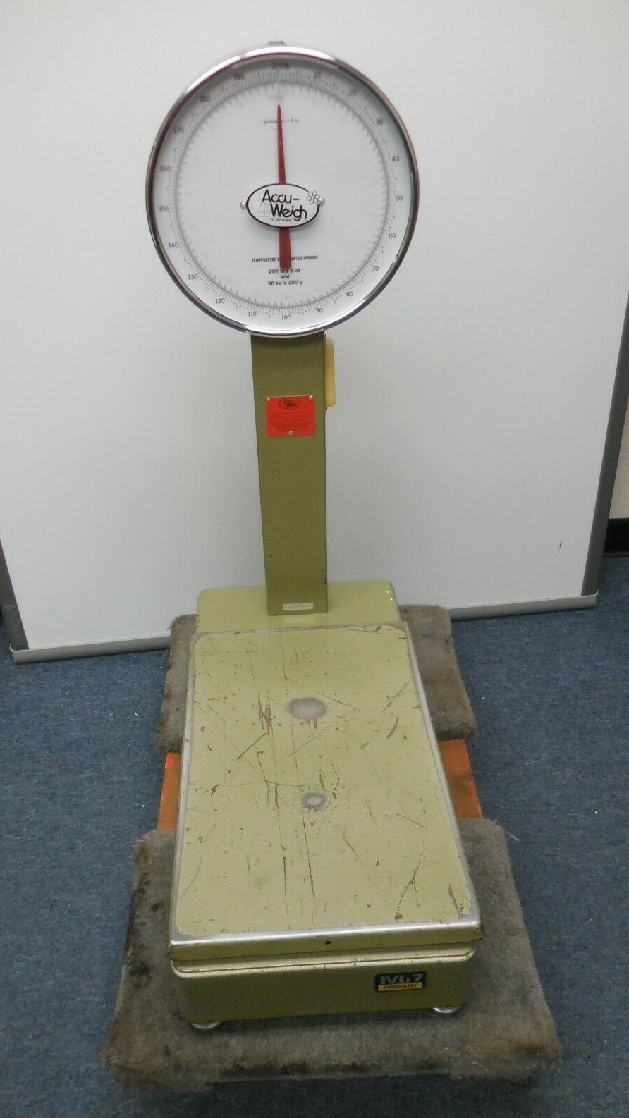 Vintage Accu-Weigh Model: BD-200PK 200LB Capacity Scale | eBay
