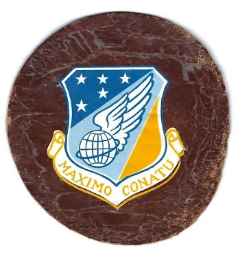 PATCH USAF 916TH TROOP CARRIER GROUP DECAL ON LEATHER DB-14 | eBay