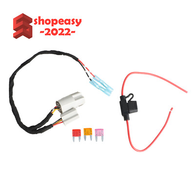 12 Volt Power Outlet Cigarette Lighter Adapter Switch Kit for Chevrolet ...