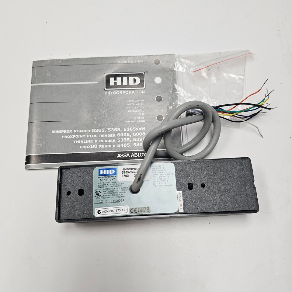 Northern Computers HID 5365EGP00-N1001 MiniProx Proximity Reader NEW ...