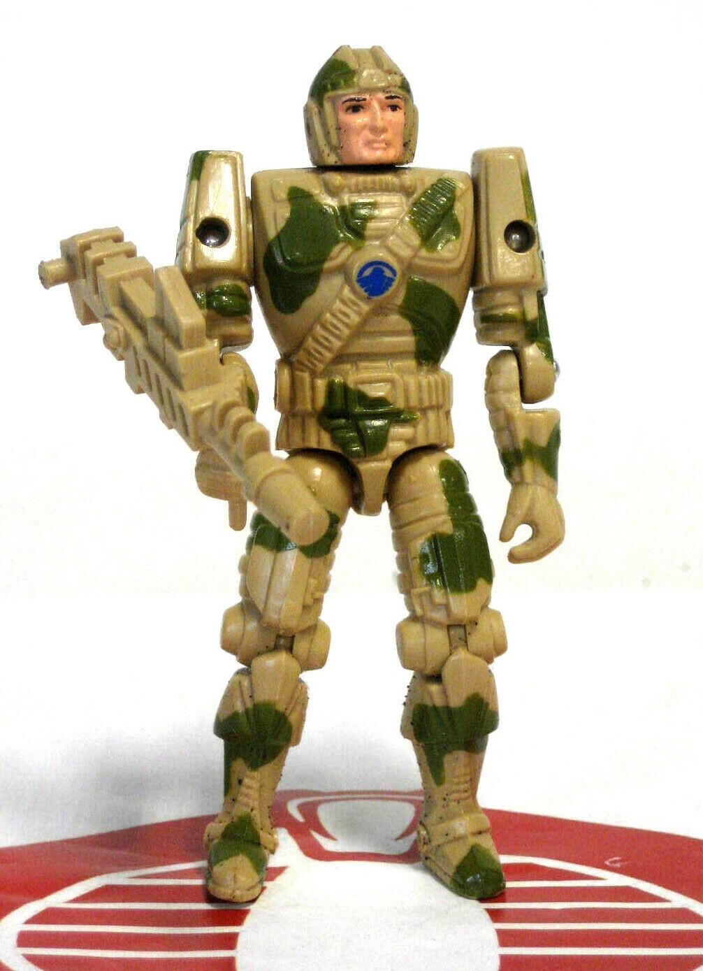 Captain Power Action Figure Tank Ellis w Gun Mattel 1987 | eBay