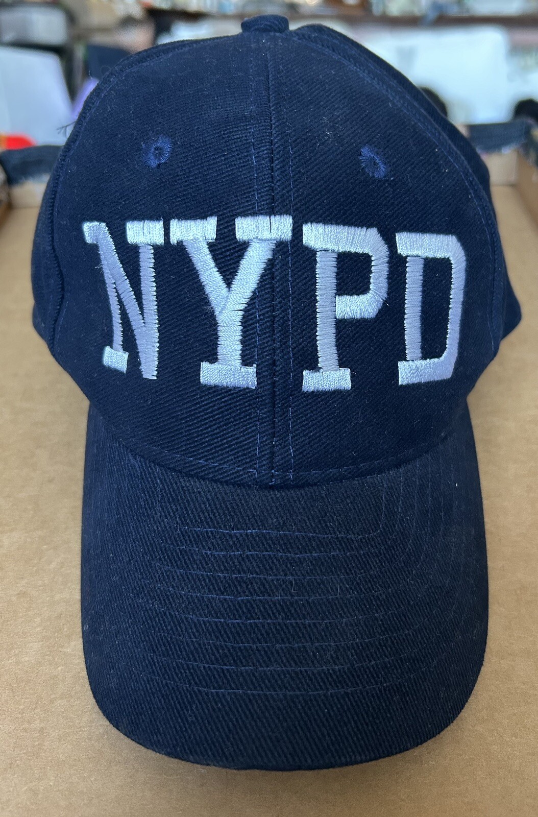 Official NYPD Police Cap, Navy Blue New York Licensed Department Hat ...