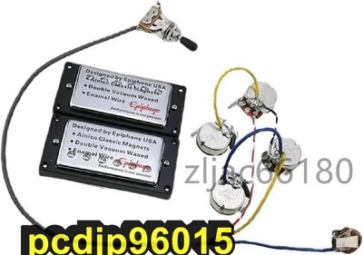 Pickup Set LP Standard SG Electric Guitar Humbucker Pickup with Zebra ...
