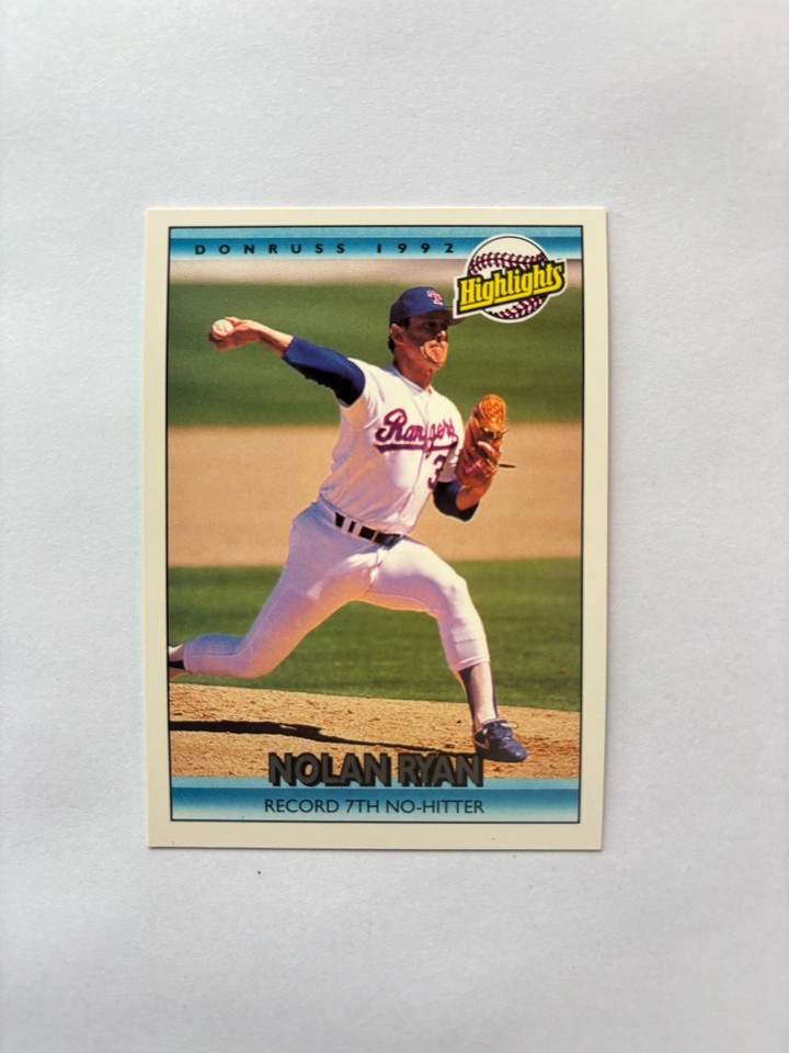 NOLAN RYAN Basball Cards - Base Cards & Inserts ***YOU PICK*** | eBay