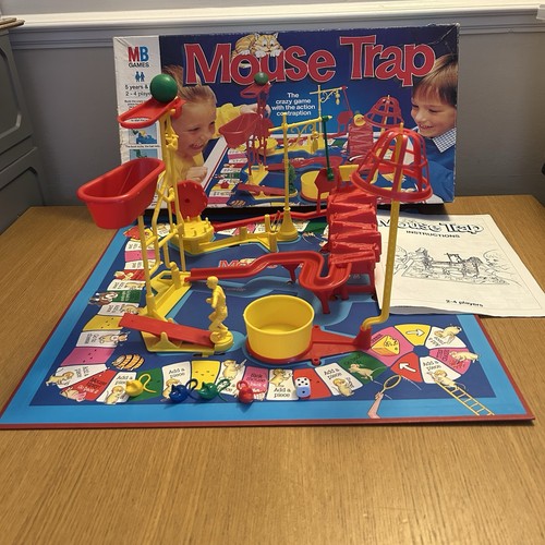 Mouse Trap 1996 MB Games Board Game Complete Vintage Edition | eBay