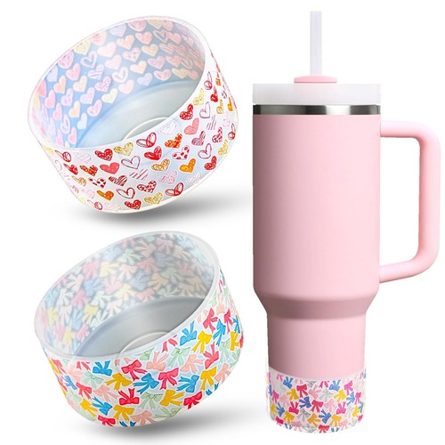 2-Pack Clear Transparent Boots for Stanley Cup 40/30/20 oz, Bottom ...