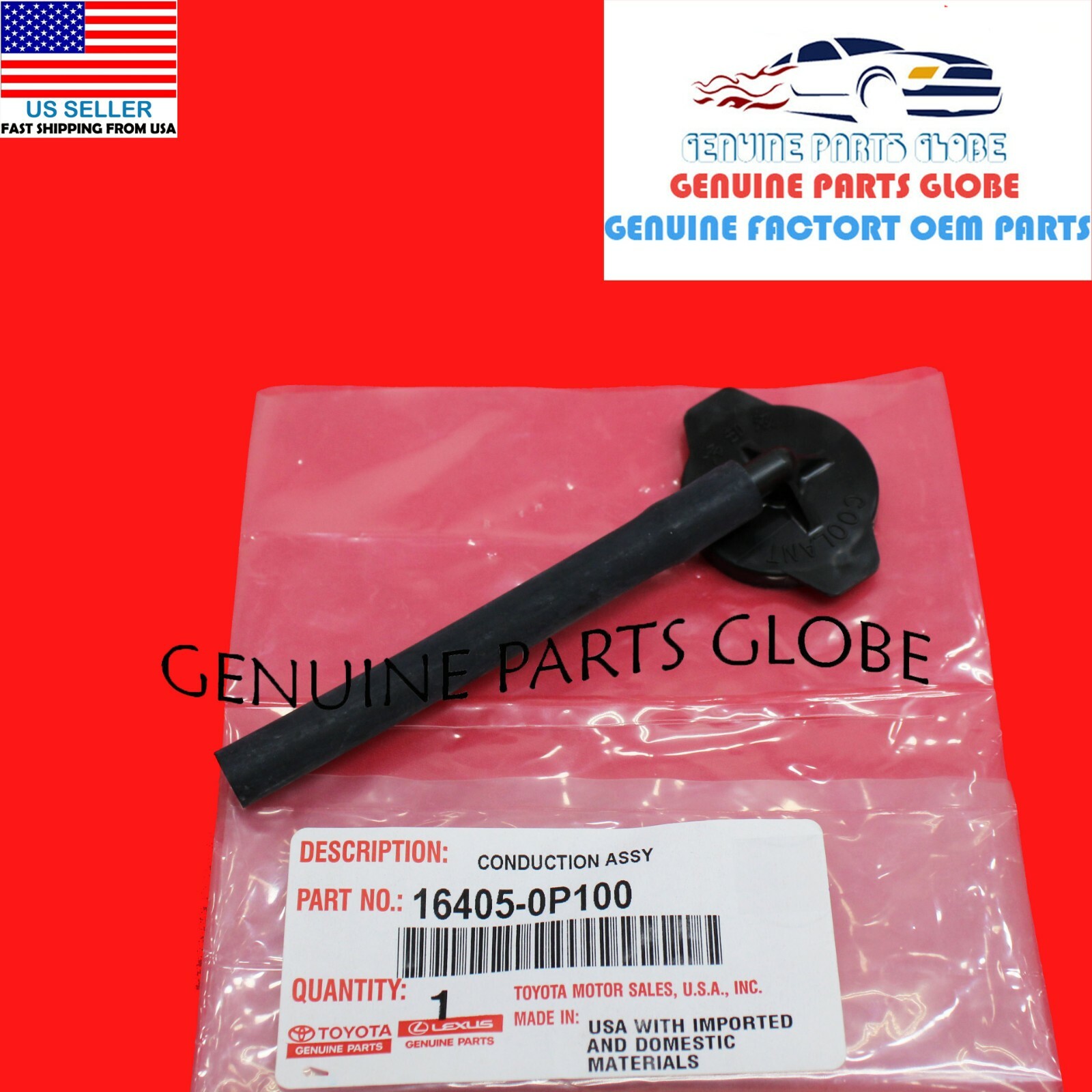 GENUINE OEM TOYOTA 08-22 SEQUOIA 07-21 TUNDRA COOLANT RESERVOIR TANK ...