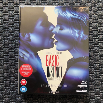 Basic Instinct 1992 Bluray Basic Instinct (1992) DE Blu Ray Cover
