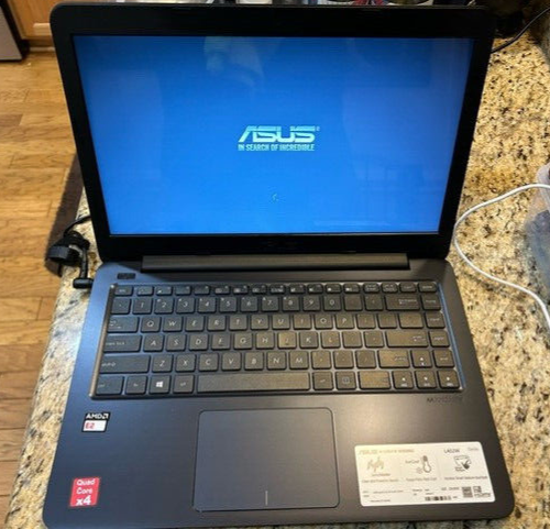 ASUS Sonicmaster L402W Laptop Computer & Charger 4GB Ram Windows 10 S ...