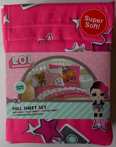 LOL Surprise FULL Sheet Set ~ NEW Pink and White | eBay