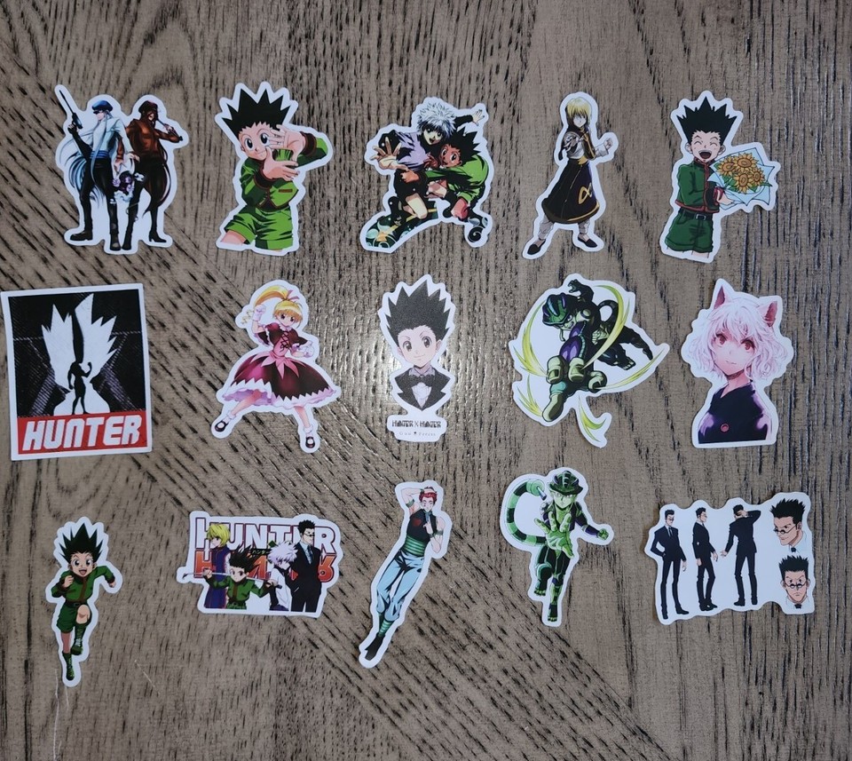 Hunter X Hunter stickers Anime HunterXHunter new 50 japan skater laptop ...