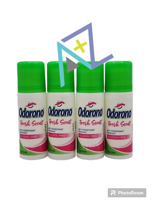 LOT OF 4 Odorono Anti-perspirant Deodorant Fresh Scent 2.5 OZ | eBay