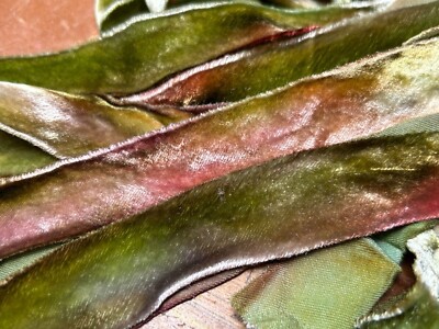 velvet hand dyed 7/8" rayon BTY bias edging trim ribbon made in USA ...