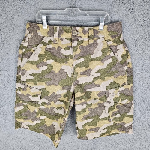 Under Armour Cargo Tech Shorts Mens 30 Green Camo Hunting Fishing ...