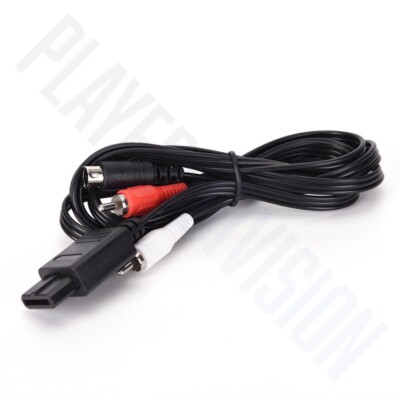 New S VIDEO Cable Cord for Nintendo 64 SNES N64 & GameCube SVHS S-Video ...