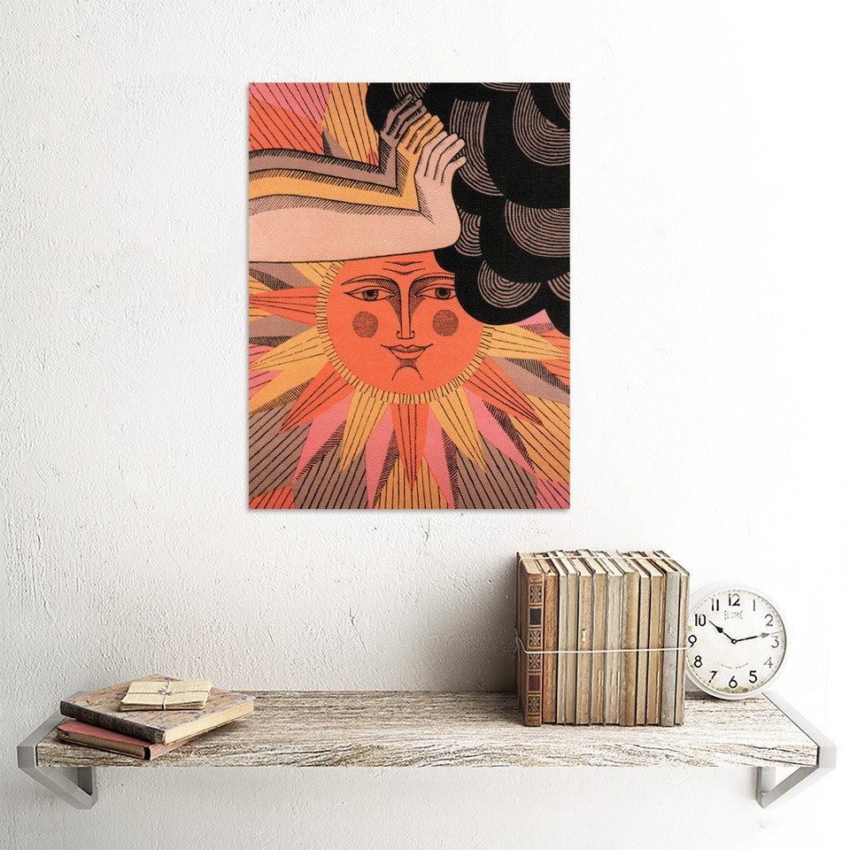 PROPAGANDA POLITICAL USSR SOVIET COMMUNISM SUN CLOUD WORLD PEACE POSTER ...