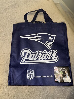 Forever Collectibles NFL New England Patriots Reusable Tote Bag NEW! | eBay