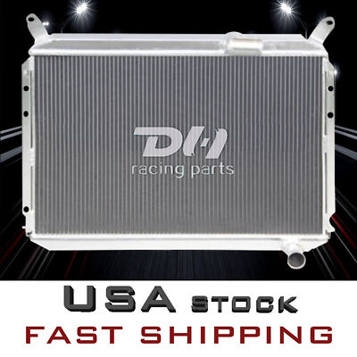 For 1984-1989 85 Nissan 300ZX Turbo VG30 Z31 V6 Engine 3ROW Aluminum DH ...