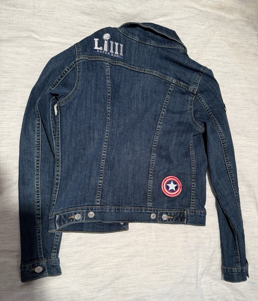 Levi Strauss Jean Jacket - Super Bowl LIII Custom VIP Edition. Patriots ...