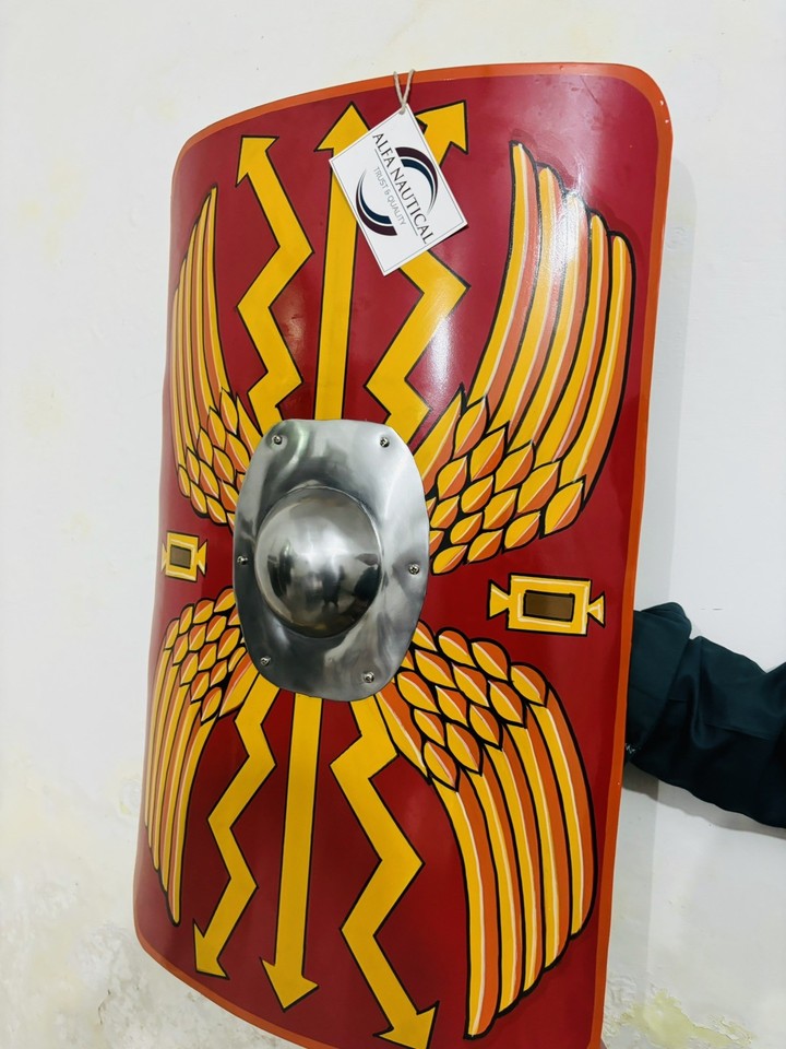 30 Inch Roman Shield Legion Scutum Function Wall Shield Armor ...
