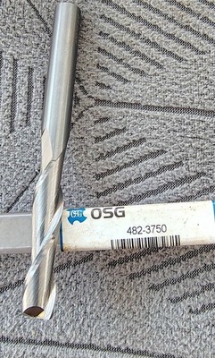 🗽OSG 3/8 DIA 2 FLUTE EXTRA LONG END MILL MACHINIST/TOOLMAKER | eBay