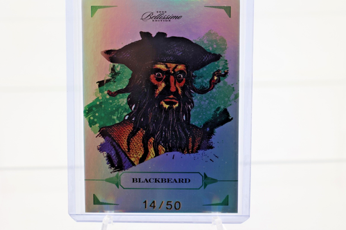 2023 Bellissimo Edition BLACKBEARD #14/50 Serial Numbered Pirate | eBay