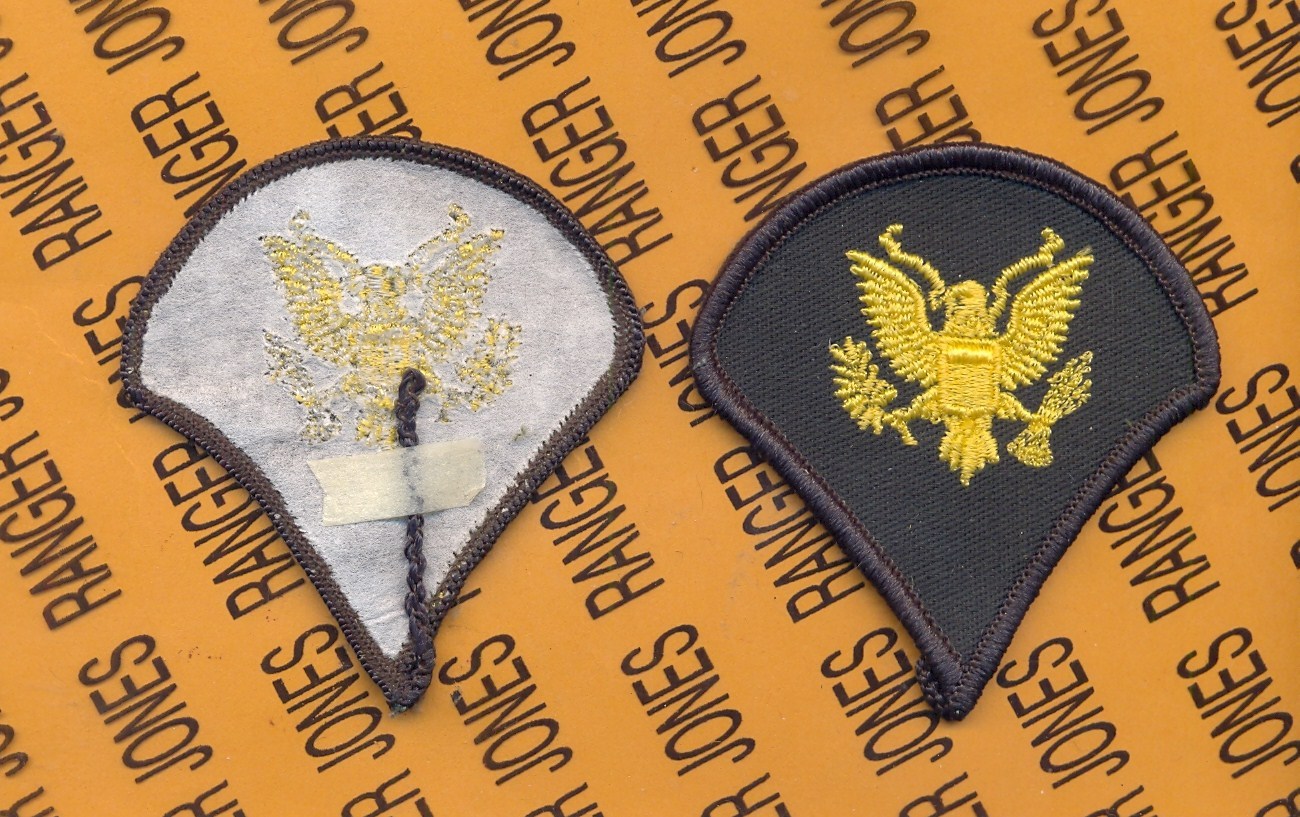 US Army Enlisted E-4 Specialist Fourth Class A SPEC-4 patch set ~3 ...