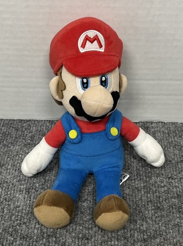 2017 Nintendo Little Buddy Super Mario Bros MARIO 10" Plush Stuffed ...