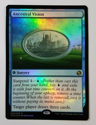 Ancestral Vision - FOIL - Iconic Masters (Magic/mtg) Rare | eBay