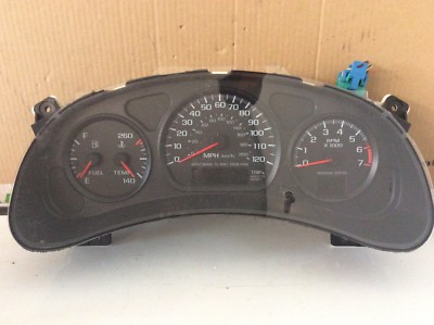 2000 Chevrolet Monte Carlo impala Speedometer Speedo unknown mileage ...