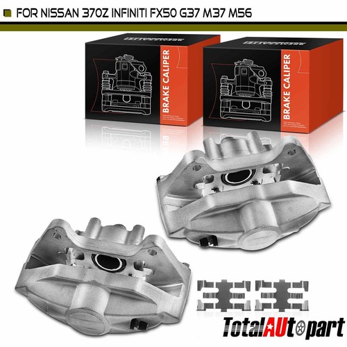 2x Brake Caliper Rear Left & Right for Nissan 370Z Infiniti FX50 G37 ...