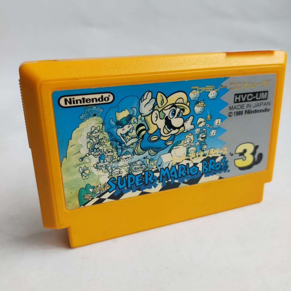 Nintendo FAMICOM Console Family Computer Super Mario Usa Bros. 3 Video ...