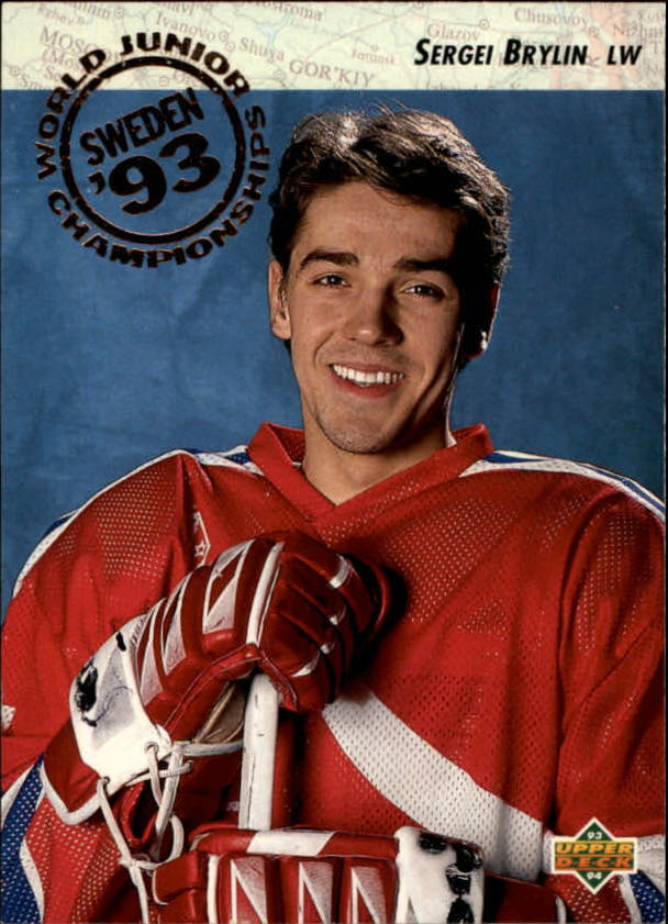 1993-94 Upper Deck #276 Sergei Brylin WJC RC | eBay