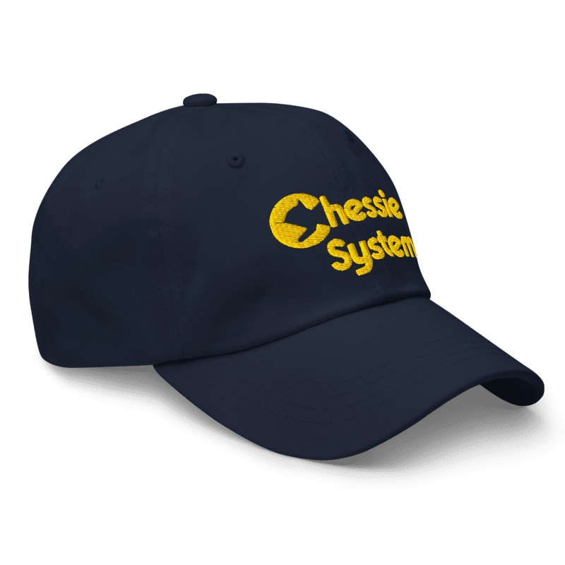 Chessie System Railroad Logo Inspired Adjustable Embrodiery Navy ...