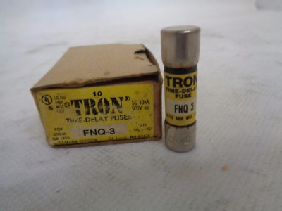 LOT OF 7 BUSSNMANN TRON FNQ-3 TIME DELAY FUSE | eBay
