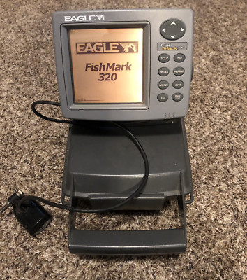 Eagle Fish Mark 320 Portable Fish Finder w/ transducer *TESTED and ...